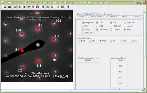 Diffraction Pattern Analysis Software Heavybutton