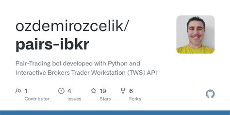 Github Ozdemirozcelikpairs Ibkr Pair Trading Bot Developed With
