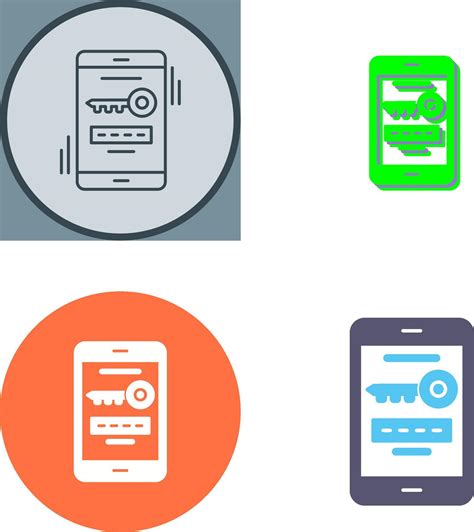 One Time Password Icon Design 44359531 Vector Art At Vecteezy