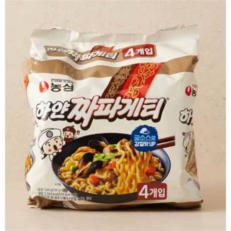 농심 하얀짜파게티 136g 4개 믿고 사는 즐거움 Ssg Com