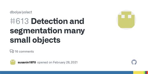 Detection And Segmentation Many Small Objects · Issue 613 · Dbolya