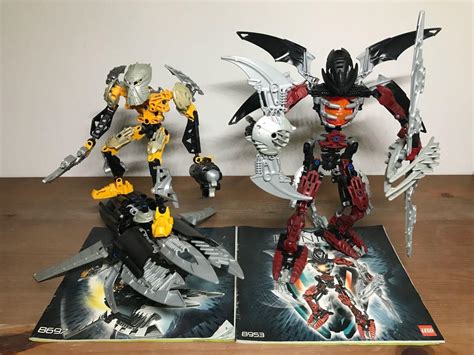 Lego Bionicle Mistika Series Toa Inika And Makuta Icarax Hobbies