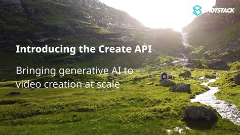 Introducing The Create Api By Shotstack Youtube
