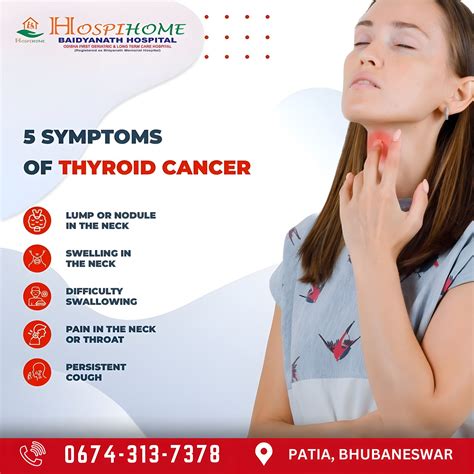 5 Symptoms Of Thyroid Cancer Lump Or Nodule In The Neck Swelling