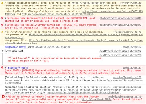 Failed To Connect To Jupyter Server On Localhost 8888 · Issue 3916 · Microsoftvscode Jupyter