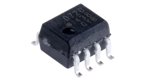 Broadcom Hcpl 0720 000e Dc Input Transistor Output Optocoupler Surface Mount 8 Pin Soic Rs