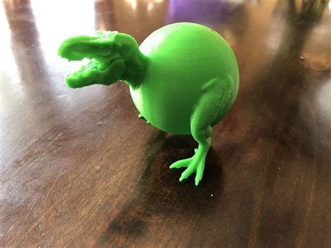 Dinosaur W A Ball For The Body No Hands Or Tail Remixed By Thomas Wentworth Makerworld