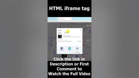 html iframe tag youtube