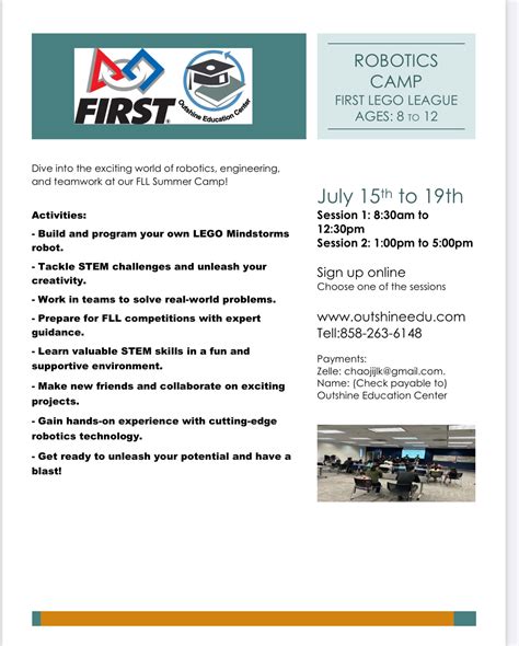 Robotics Stem Program Outshine Education