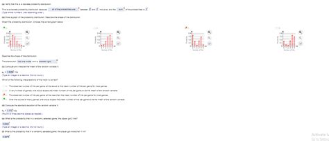 Solved A Verify That This Is A Discrete Probability Chegg Com