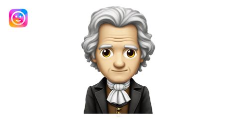 Chibi Beethoven Older Standing Stern Face Banjo Emoji Ai Emoji Generator