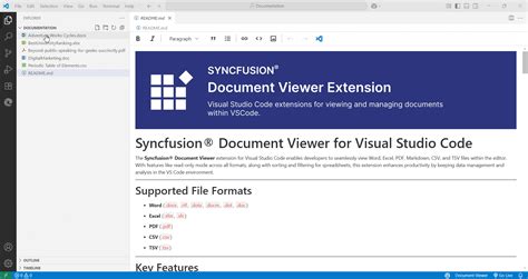 Syncfusion Document Viewer Visual Studio Marketplace