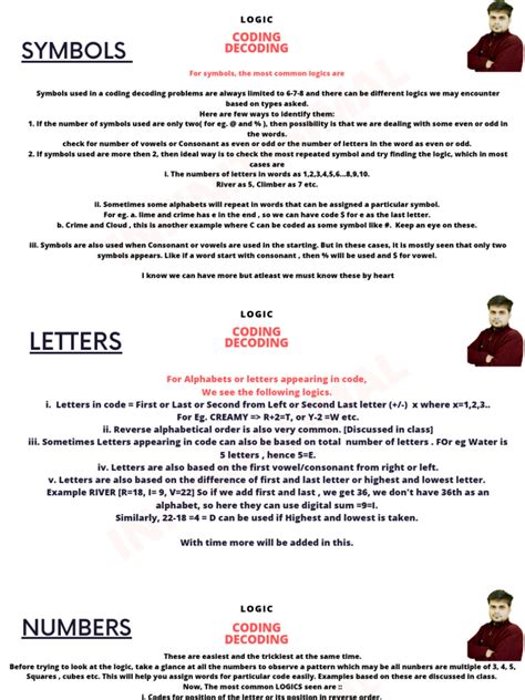 Coding Decoding And Input Output By Infinitesimal Removed Pdf Code