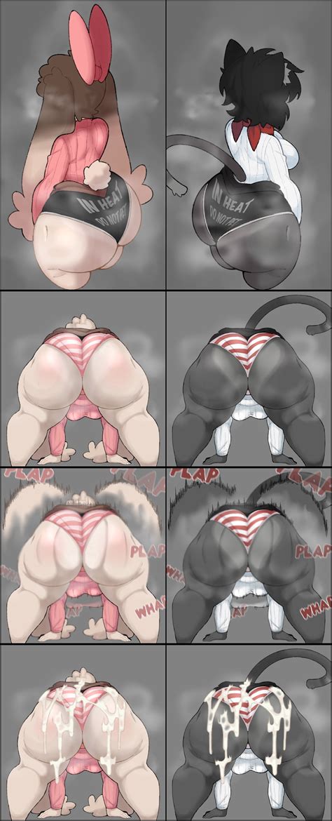 rule 34 1girls 2023 afterimage all fours anthro ass ass focus back view big ass big breasts