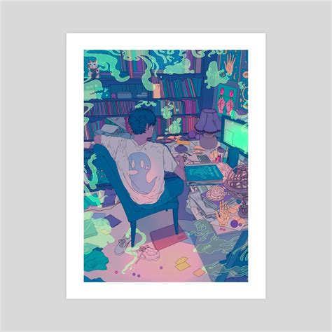Ghost Boy An Art Print By Coniaii Inprnt