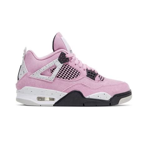 Jordan Shoes Wmns Air Jordan 4 Retro Orchid Pink Color Pink White
