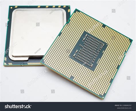 Front Back Side Desktop Computer Processor Stock Photo Shutterstock