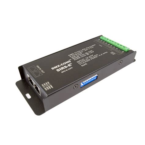 RGB RGBW LED DMX Controller Channels SIRS Electronics Inc