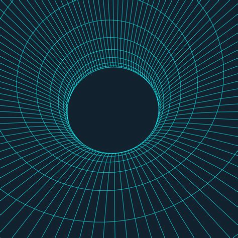 Wireframe Torus With Connected Lines And Dots Mesh Polygonal Element