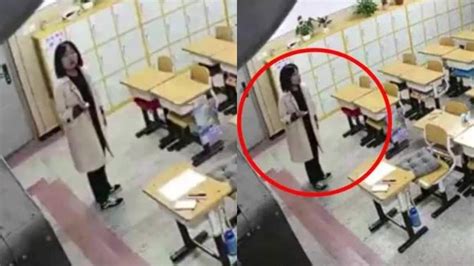 Merinding Guru Terekam Ngajar Malam Tanpa Siswa Di Kelas Kini Terungkap Dengan Siapa Dia
