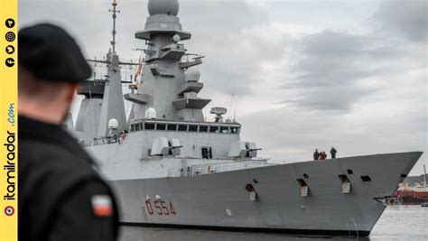 Its Caio Duilio Arrived In Poland Itamilradar