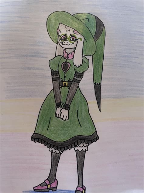 I Drew Ralsei In An 1800s Ish Dress R Ralsei