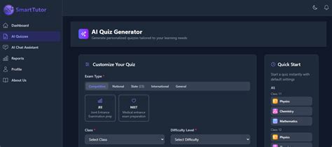 Smarttutor Ai Powered Learning For Jeeneet Preparation