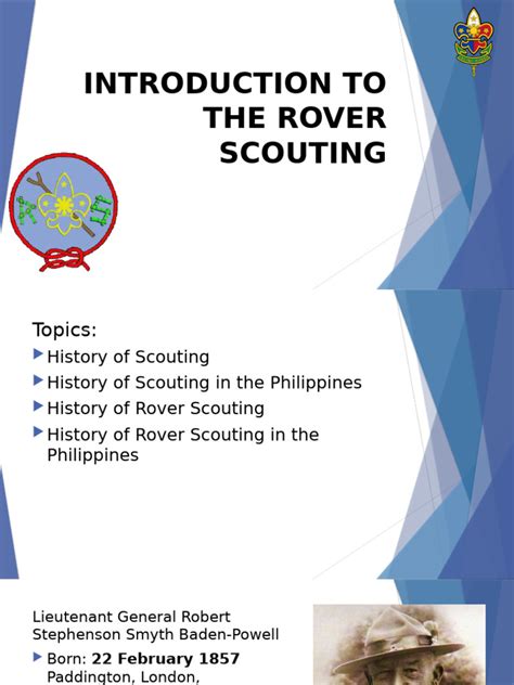 2 History Of Rover Scouting Pdf Scouting Social Science