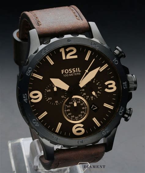Zegarek Męski Fossil Jr1487 Nate Chronograph Zegarki Diament Pl