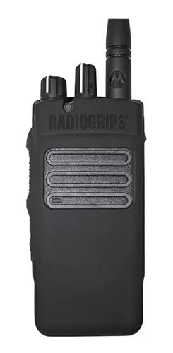 Protector De Silicona Negro Para Radios Dep550 Cuotas Sin Interés