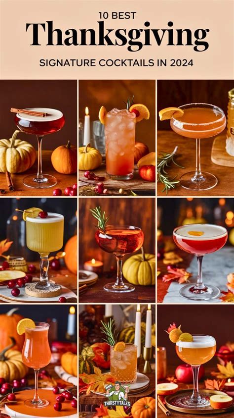 10 Best Thanksgiving Signature Cocktail Ideas To Impress Your Guests