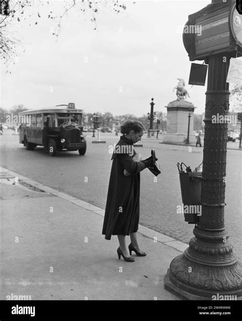 Sally Ann Cist In Paris Photographs Of Marshall Plan Programs Exhibits And Personnel Stock