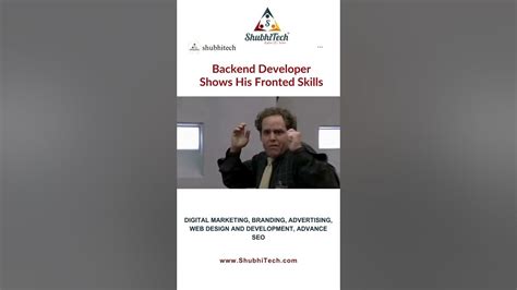 Backend Developer Shows His Fronted Skills Youtube