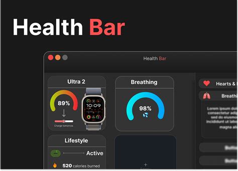 Health Bar Health Tracking By Evanrustle On Dribbble