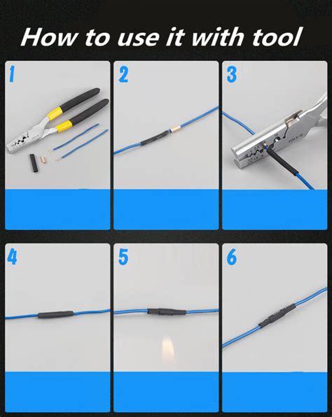 소형 구리 연결 파이프 와이어 조인트 중간 조인트 직접 연결 압력 파이프 냉간 프레스 100 개 전기 장비 및 소모품