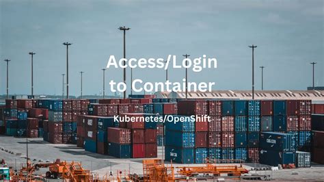 How To Login To Docker Containerpods Kubernetesopenshift Unixarena