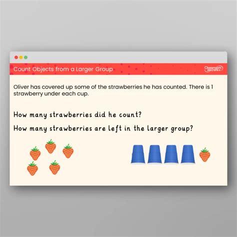 Year 1 Count Objects From A Larger Group Teaching Ppt Resource Classroom Secrets