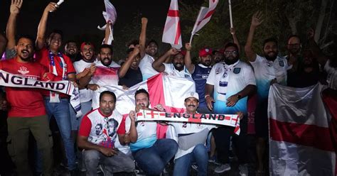 Englands Fake Fans At World Cup Cause Fury As Qatar Accused Of