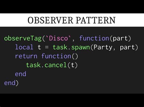 Observer Pattern Example