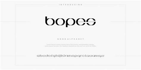 Premium Vector A Font That Says Bopes On It Alphabet Font Vector Illustrations