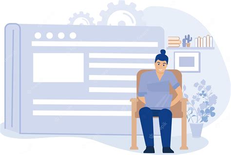 Premium Vector Web Development Conceptsingle Page Application