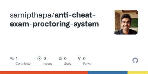 Github Samipthapa Anti Cheat Exam Proctoring System