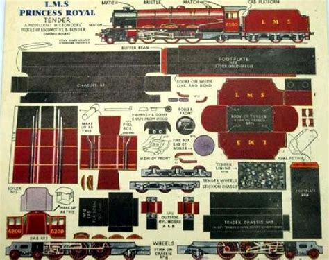 Todorecortables SueÑos De Papel Recortables De Trenes