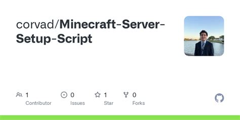 Github Corvad Minecraft Server Setup Script