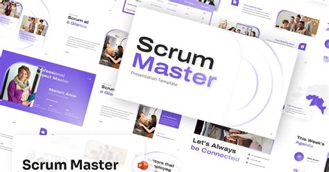 Scrum Master Powerpoint Incl Growth And Investment Envato