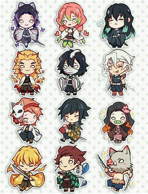 Kny Chibi Chibi Anime Kawaii Anime Chibi Mini Drawings