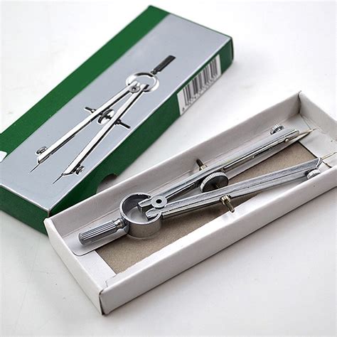 Merryhapy Metal Spring Compass For Math Drawing Precision Tool 1 Piece