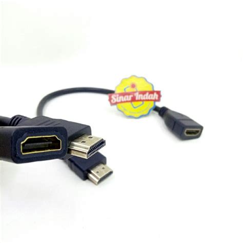 Jual Sambungan Kabel Hdmi Hdtv 30cm Shopee Indonesia