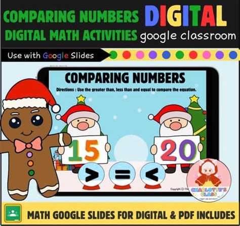 Comparing Numbers For Google Slides Math Activities By Charlotte S Class