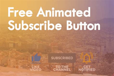 Animated Subscribe Button Free Download Creativetacos